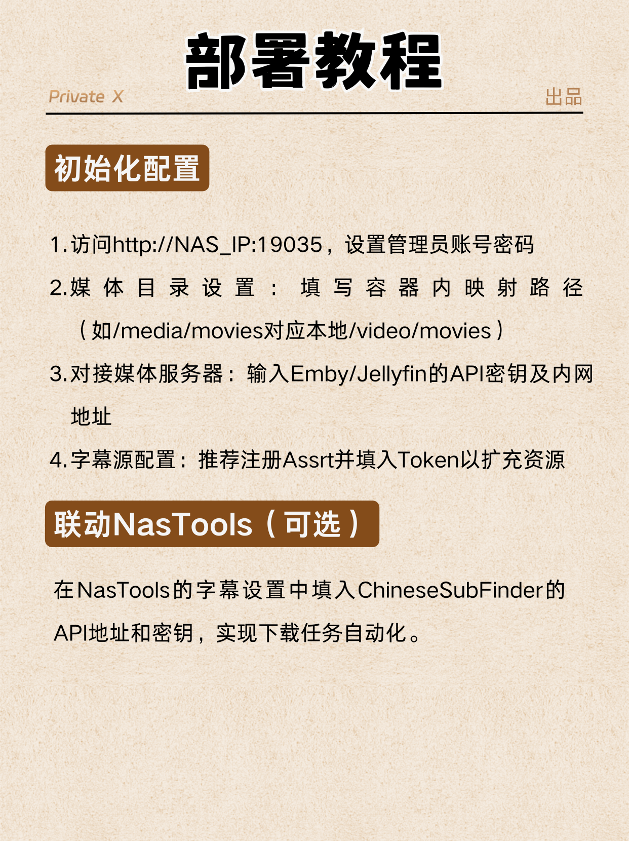 Private X魔盒 的想法: Docker部署ChineseSubFinder教程｜影迷必备的字幕自动化神器 | NAS影音库倒是搭建好了，中文字幕犯了难？… - 知乎