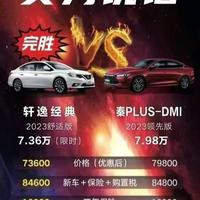 安阳Sam 的想法: 日产轩逸 VS 比亚迪秦Plus DMi | 电和插混增程 目前对低端燃油车 没有绝对优势 消费者只是按自己需求选购即可 - 知乎