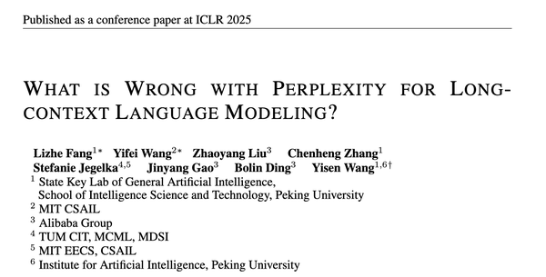 Sam聊算法 的想法: 💥别再被PPL骗了！长文本LLM要这么评估！ | 🔥问题：困惑度（PPL）是语言模型的经典评估指标，但在长文本任务中却频频翻车！PPL和长文本下游任务的性能相关程度相当 ...