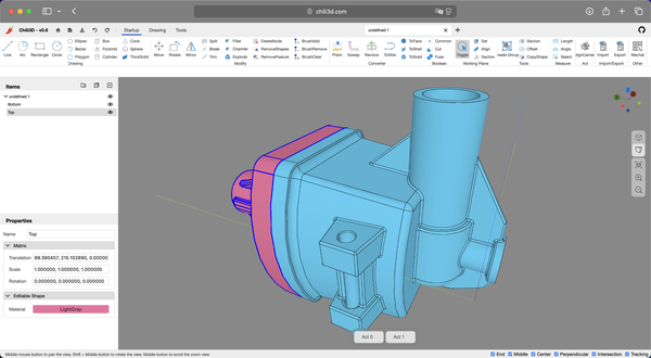 漫话开发者 的想法: Chili3D-基于浏览器的开源3D CAD应用，支持WebAssembly和Three.js | 近日，开发者xiangechen正在开发一款名为Chili3D的开源 ...