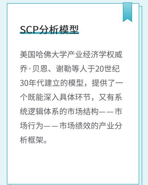 品牌市场相对论 的想法: SCP分析模型 | SCP分析模型是由美国权威乔·贝恩（Joe S.Bain）、谢勒(Scherer)为代表的哈佛 ...