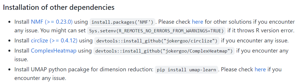 憨肥肥吖 的想法: #R Packages #CellChat包的安装 安装这个包花了我整整一下午时间😱官网上很简单(一句代码搞定)devtools::install_github ...