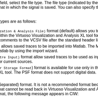 Sunny Day 的想法: virtuoso导出仿真数据 tips | virtuoso 得到仿真波形后 可以导出VCSV, Matlab, SPECTRE, PSF, SST2, CSV ...