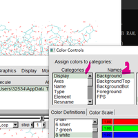 无敌铁砂掌 的想法: VMD画球 | 1.调背景颜色（默认黑色，一般调成白色）：Graphics-Colors-Display ...