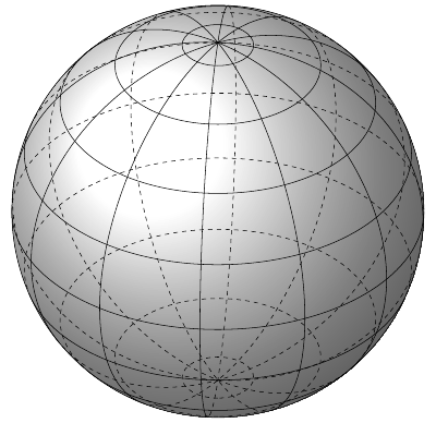 如何在三维坐标系中画一个标准的球？ - 知乎