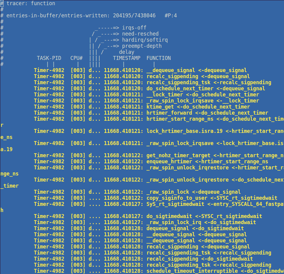 在Linux下做性能分析2：ftrace - 知乎