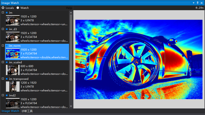 Image Watch extension_c# 展现在imagewatch控件上-CSDN博客