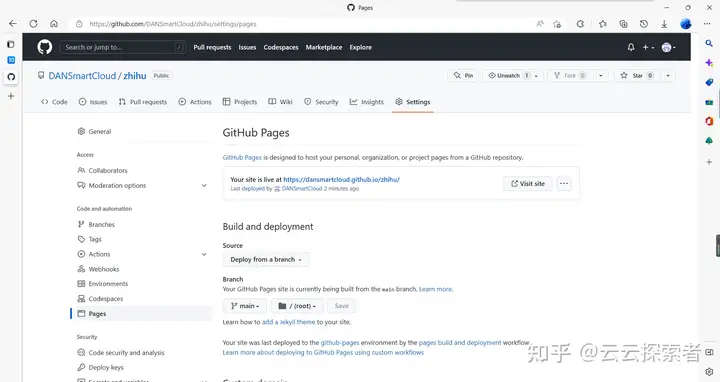 全免费GitHub Pages建站方法 | 慕·露·雨