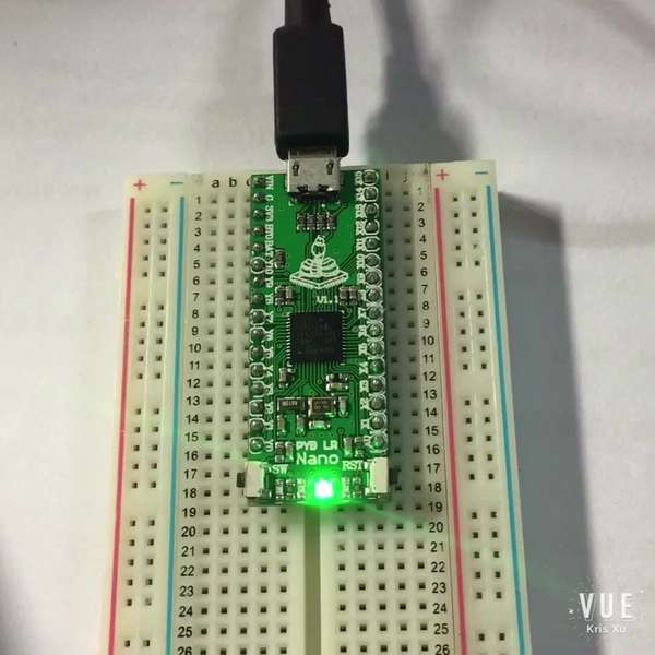 Pyboard LED灯显示二进制数 - 知乎