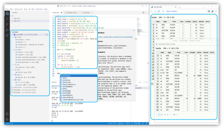 新版发布 | DolphinDB 1.30.17 和 2.00.5 新特性一览 - 脉脉
