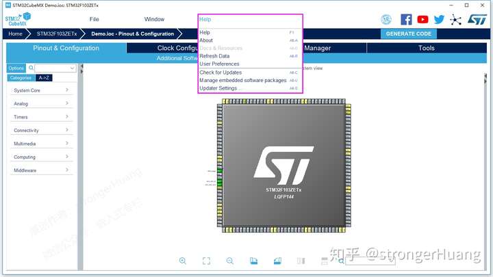 STM32CubeMX系列教程05_File、Window、Help菜单说明_cubemx filex-CSDN博客