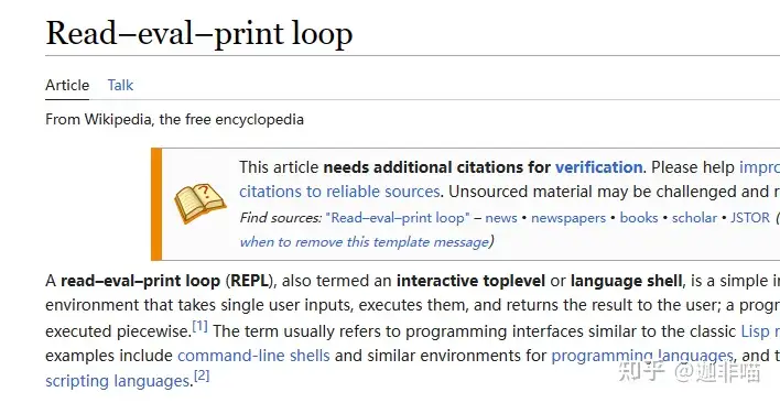 REPL - 知乎