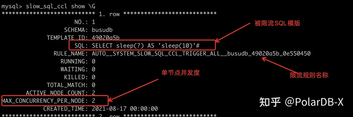 PolarDB-X SQL 限流 (二) - 墨天轮