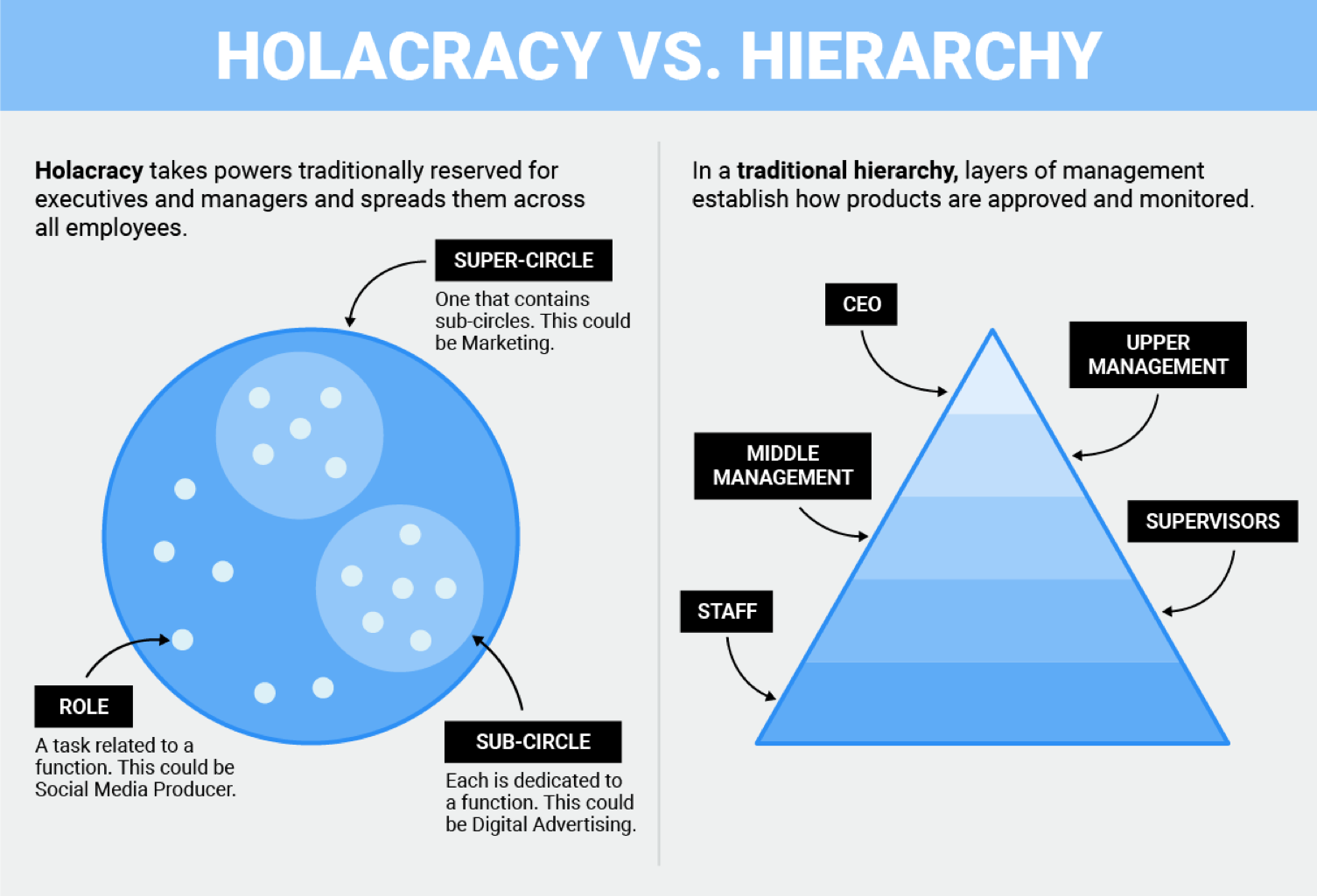 国内有哪些公司正在实行合弄制（Holacracy），效果如何？ - 知乎