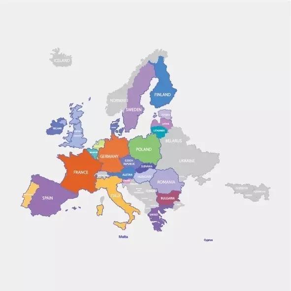 一张地图看懂欧盟的前世今生 - 知乎