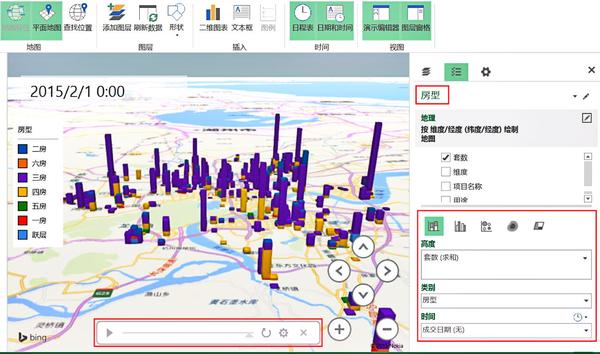 EXCEL | 利用Power Map完成地理数据可视化 - 知乎