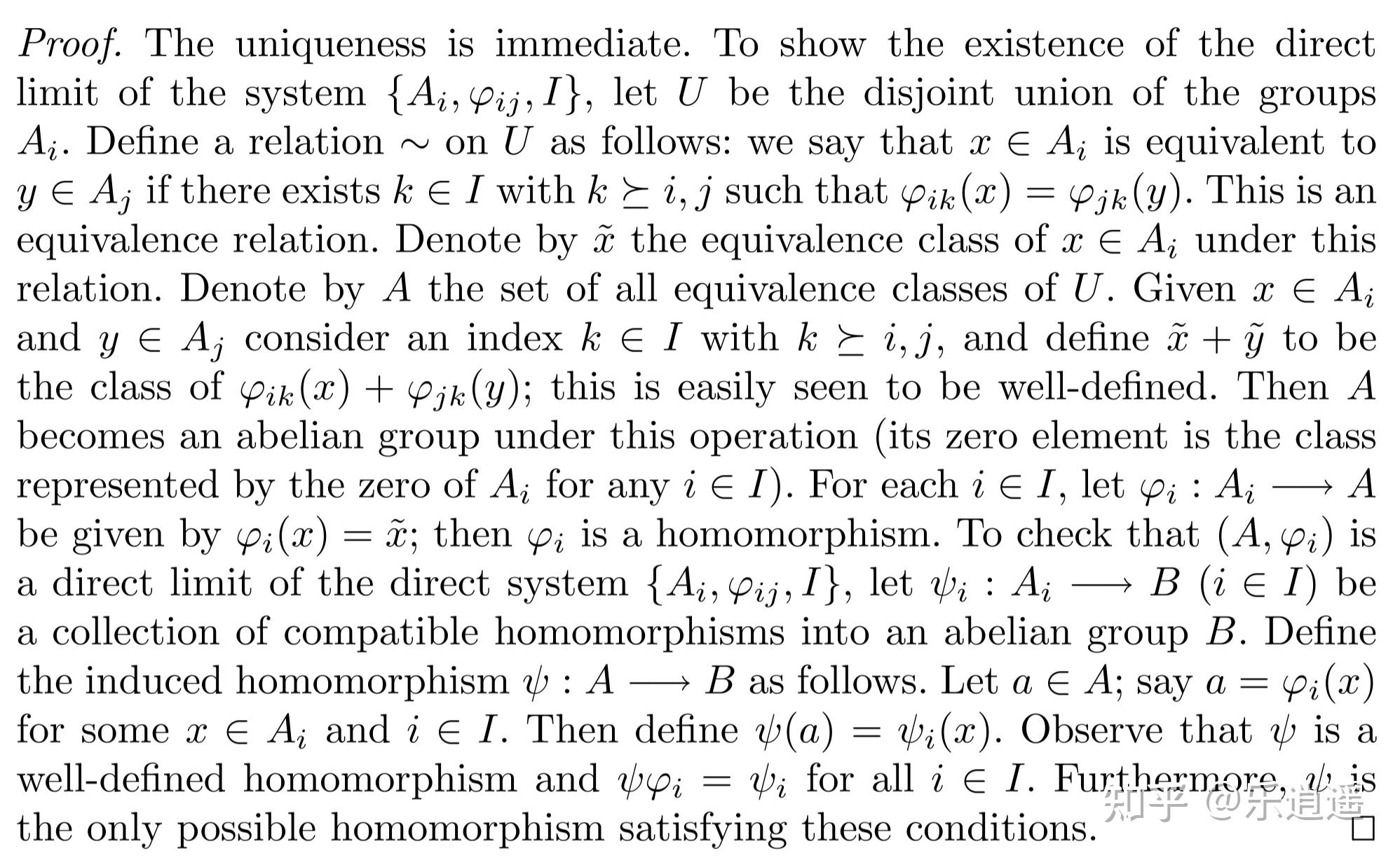 Direct limit and inverse limit - 知乎