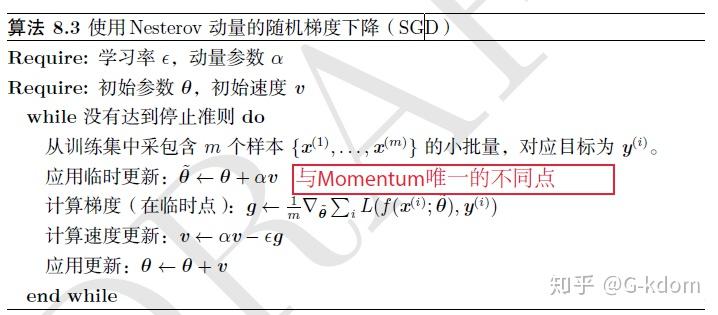 使用动量(Momentum)的SGD、使用Nesterov动量的SGD - 知乎