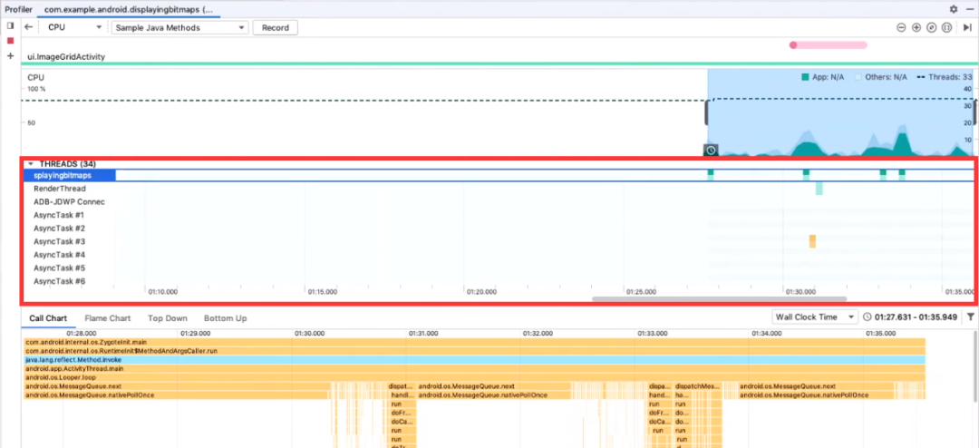 使用 Android Studio Profiler 工具解析应用的内存和 CPU 使用数据 - 知乎