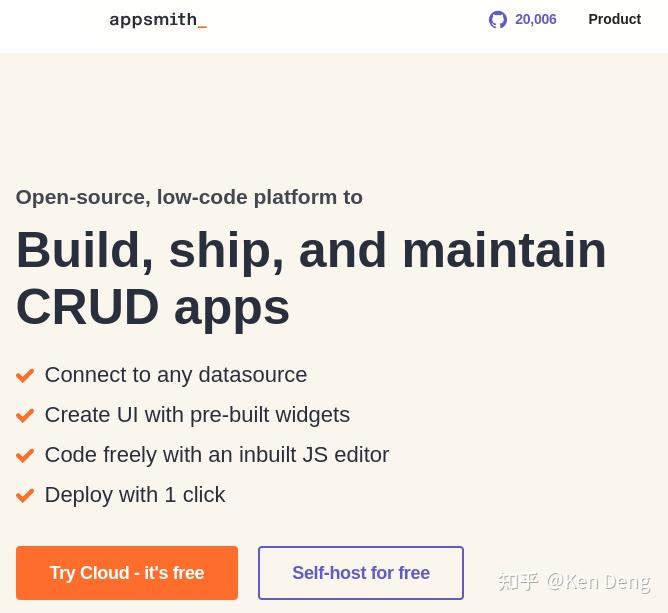 开源低代码工具 Appsmith 快速入门 - 知乎