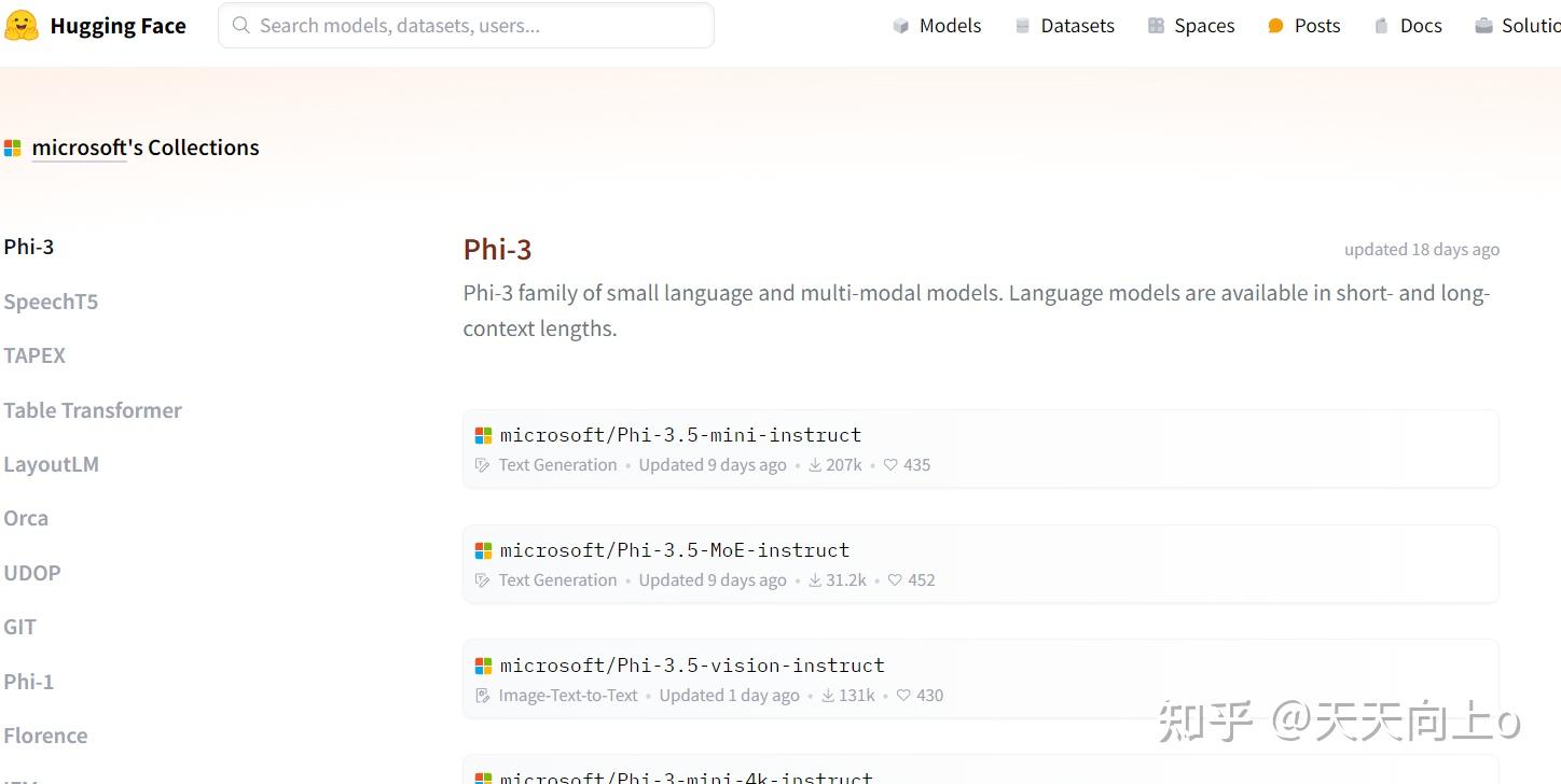 微软Phi3.5：38.2亿Phi-3.5-mini-instruct ，419亿Phi-3.5-MoE-instruct，41.5亿Phi ...