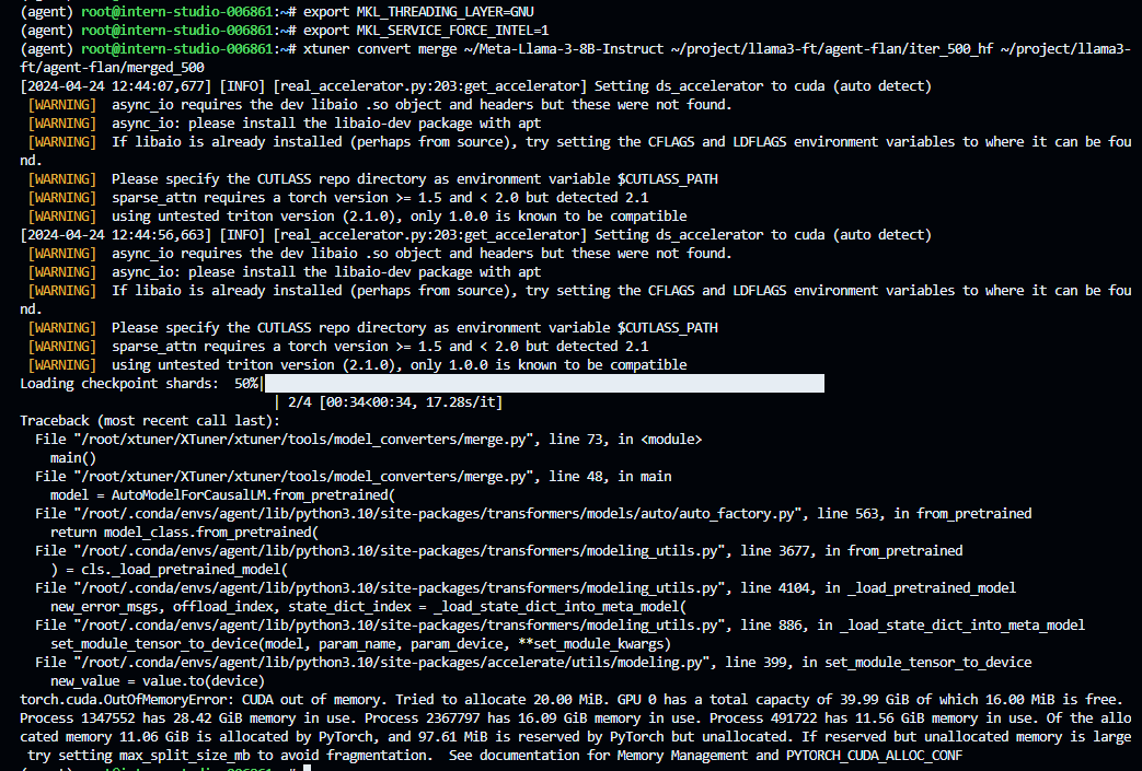 [InternLM2][Llama3]Llama 3 Agent 能力体验+微调（Lagent+XTuner 版） - 知乎