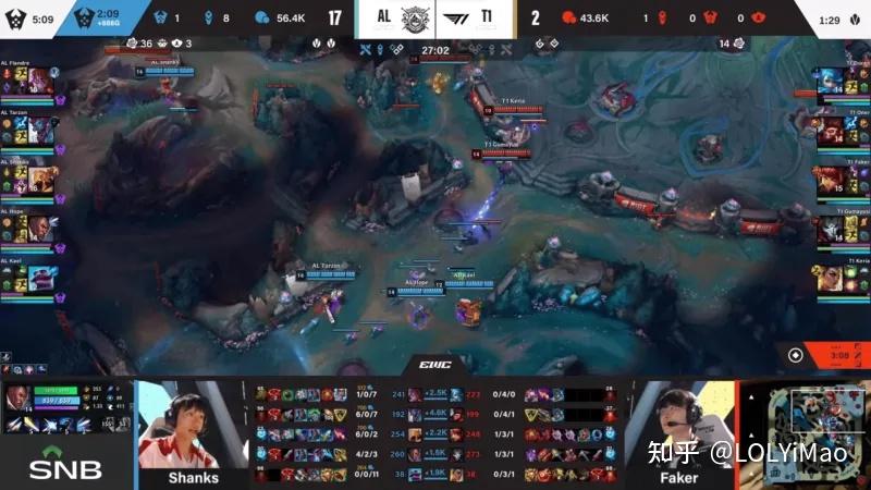 EWC淘汰赛AL 2-0 T1 - 知乎