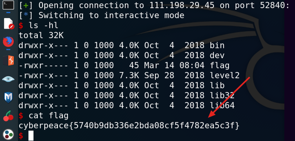 攻防世界XCTF-Pwn入门11题解题报告 - 知乎