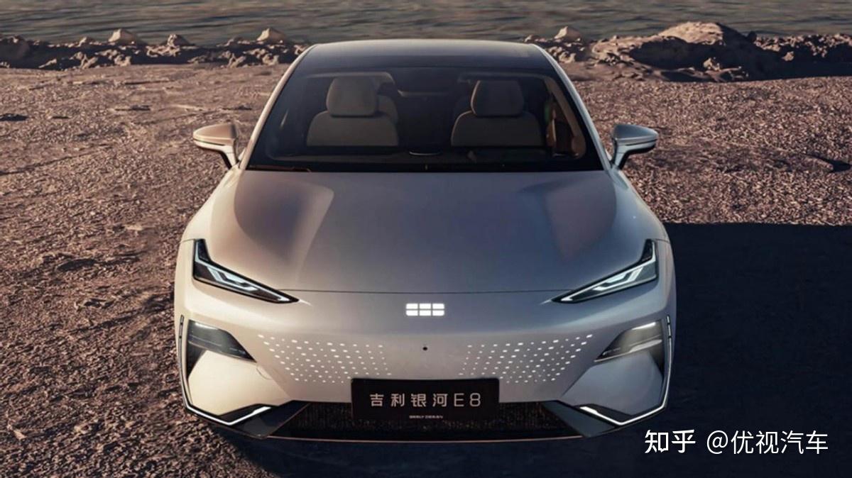 汉EV对手来了！吉利银河E8发布，外形吸睛、内饰8K屏，或20万起售 - 知乎