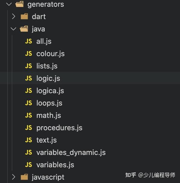 blockly扩展支持java、C++等语言 - 知乎
