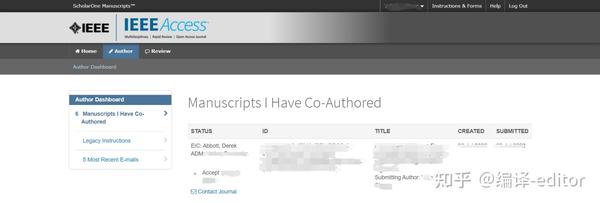 IEEE Access投稿经验分享： - 知乎