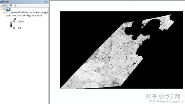 MOD13Q1数据最大合成NDVI数据 - 知乎
