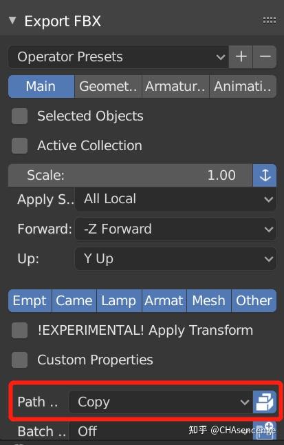 【Blender】将pmx导出为fbx - 知乎
