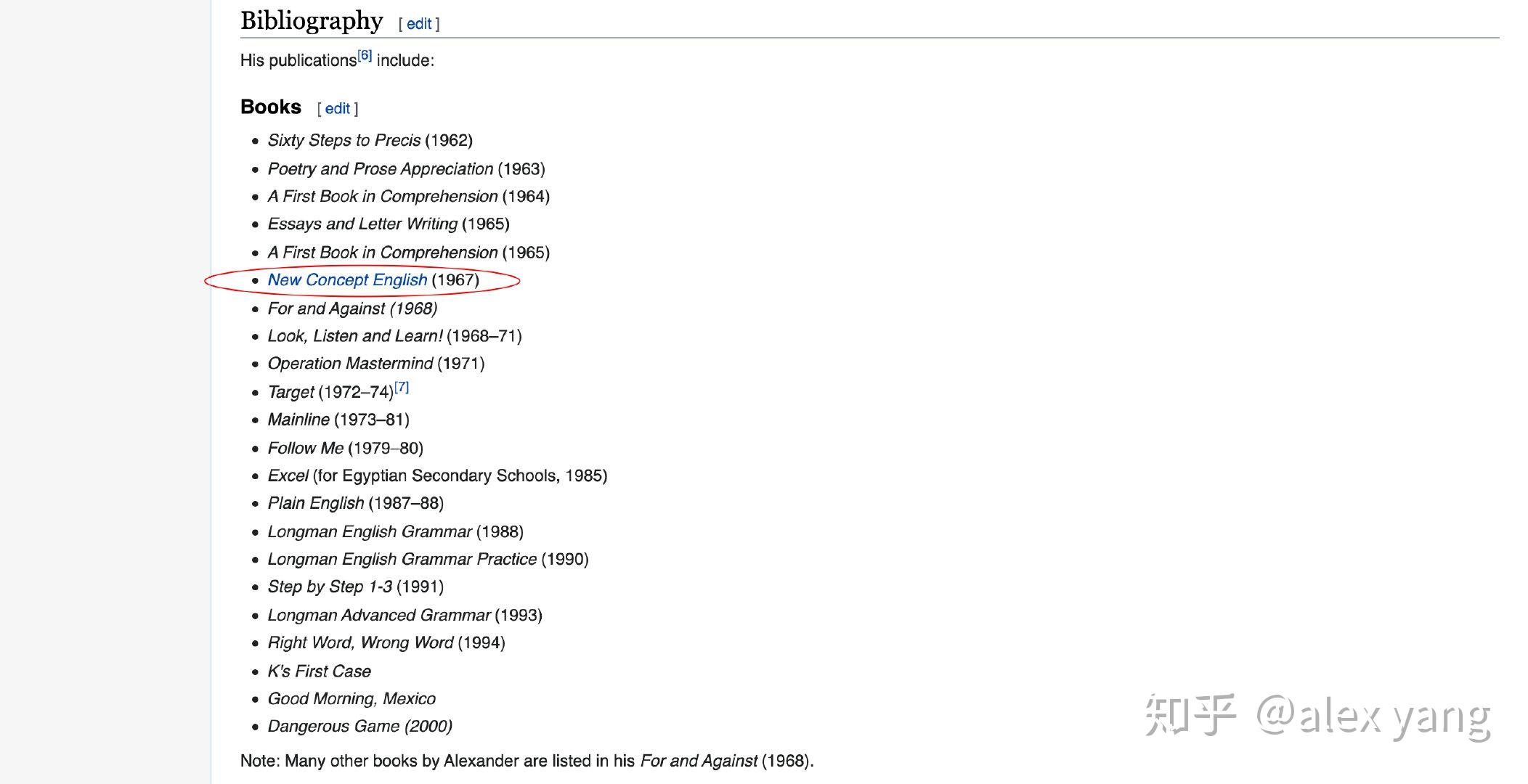 Louis George Alexander - 知乎