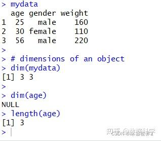 R语言使用dim函数查看数据维度、例如、使用dim函数查看dataframe数据有多少行多少列 - 知乎