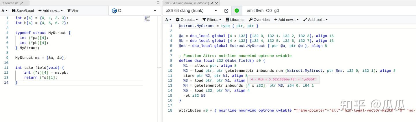 llvm ir 基础教程3 getelementptr - 知乎
