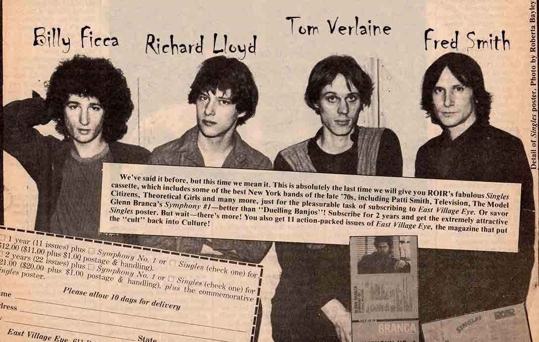 乐队：成员回忆录——Television - 知乎