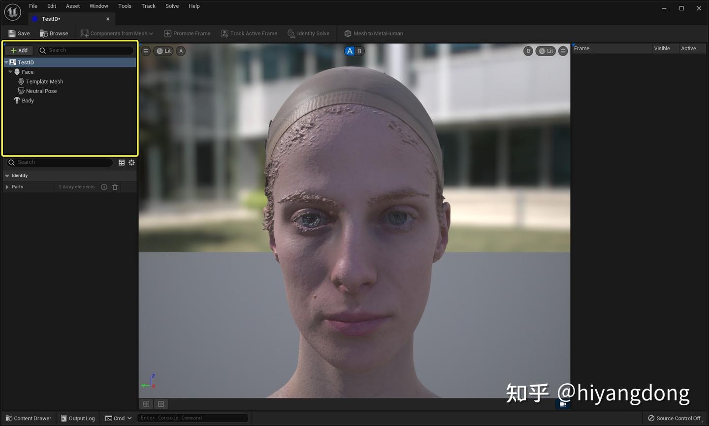 数字人 | UE5 Mesh to MetaHuman功能 - 知乎