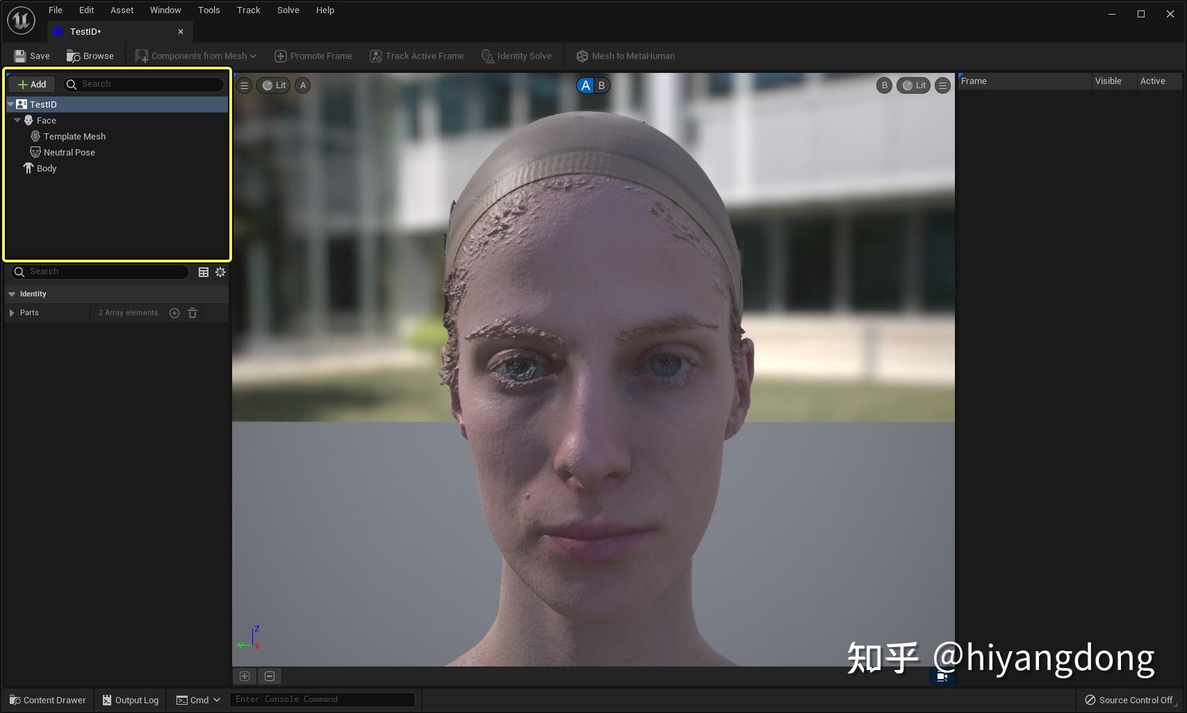 数字人 | UE5 Mesh to MetaHuman功能 - 知乎