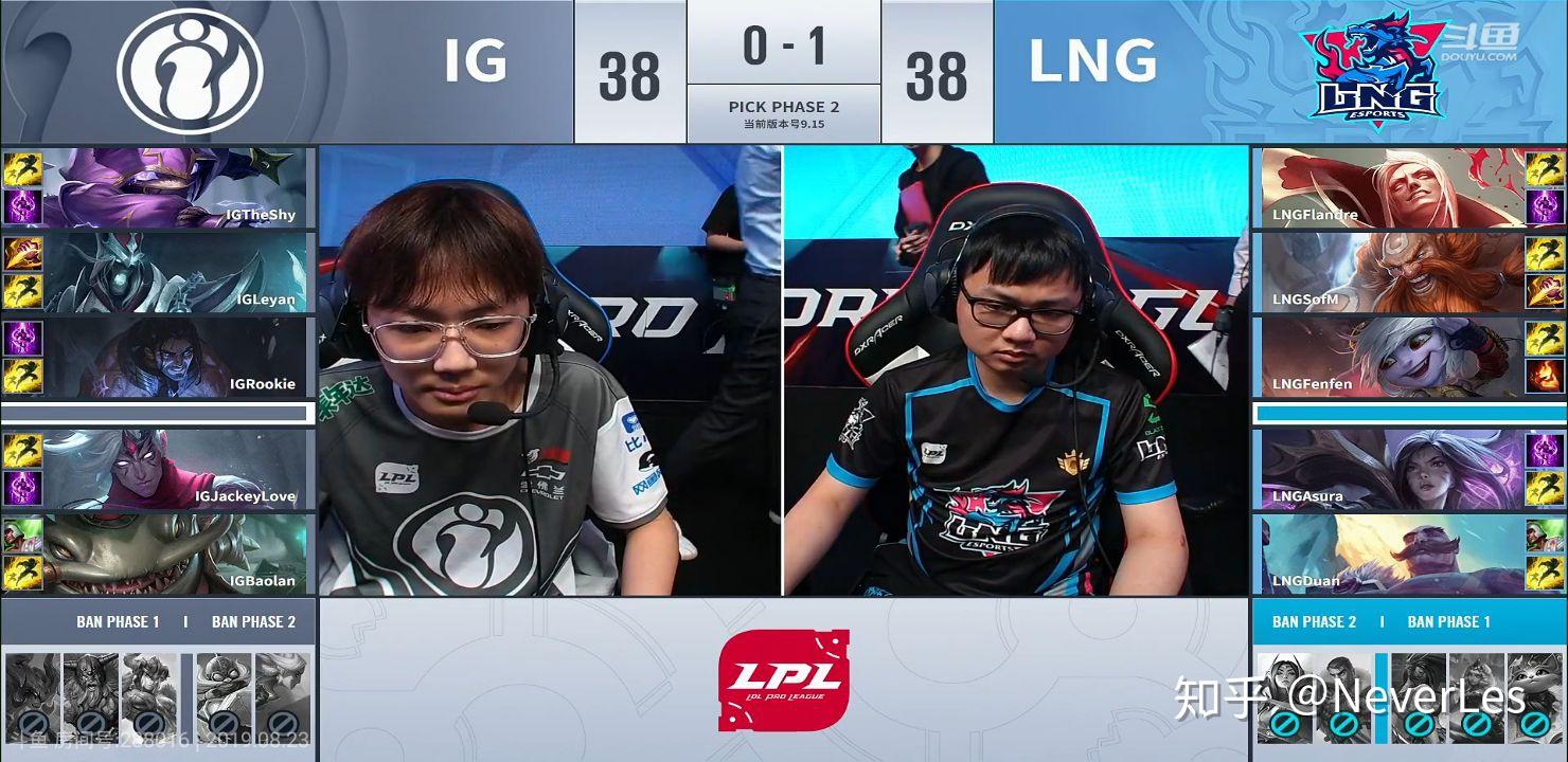 今日IG对阵LNG的分析。 - 知乎