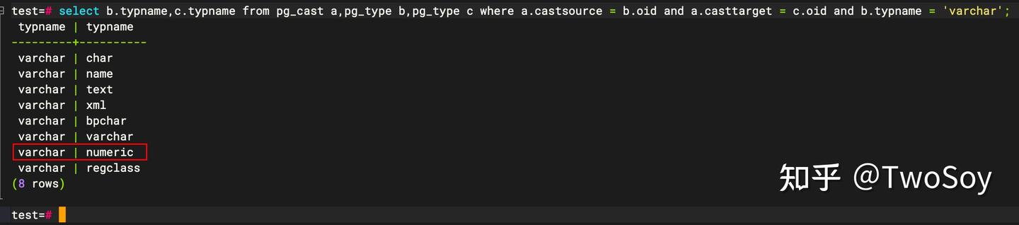 postgresql隐式转换配置 - 知乎