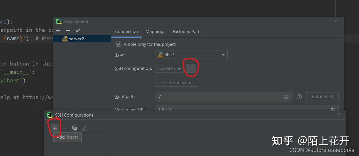 Pycharm中SSH、SFTP连接远程服务器编辑调试实例 - 知乎