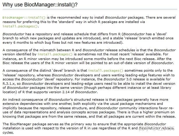 [R][Bioconductor] 从安装开始：BiocLite 到 BiocManager - 知乎