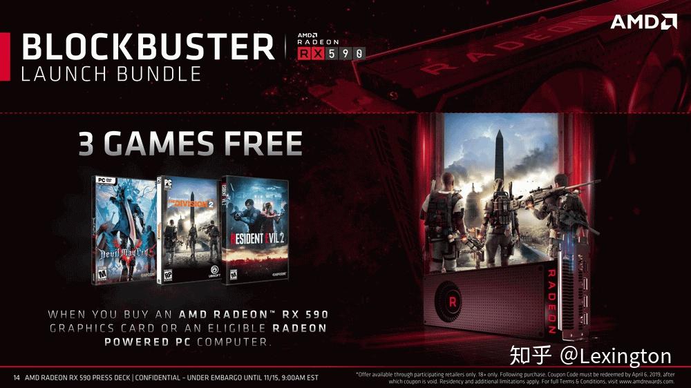 AMD Radeon RX 590 评测推荐及1080p/1440p 游戏测试数据汇总 - 知乎