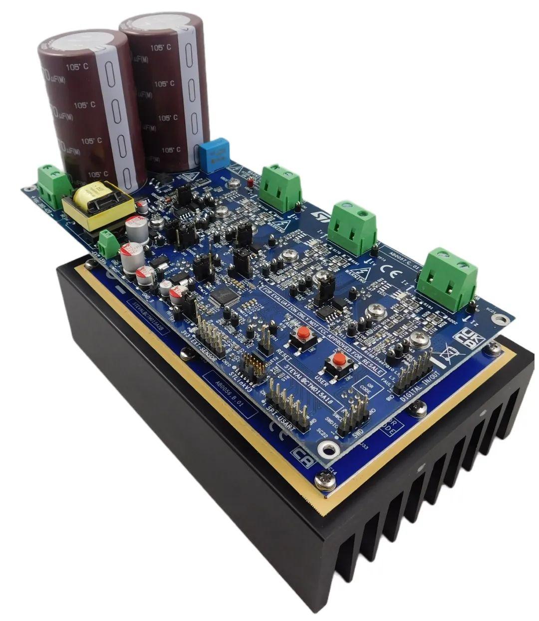 STEVAL-CTM015V1-基于1kW、400Vdc、三相开关磁阻电机驱动 - 知乎