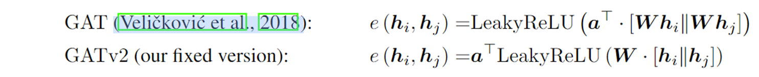 GATv1&2: Graph Attention Networks (ICLR'2018) How Attentive Are Graph ...