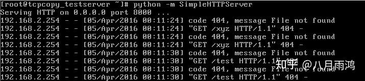 tcpcopy 简单用法 - 知乎