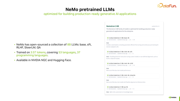 英伟达大模型训练框架NeMo在AI领域的综合应用与优势总结 - 知乎