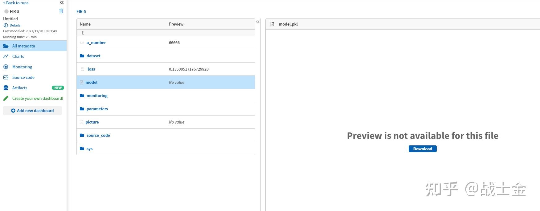 机器学习实验管理工具:neptune - 知乎