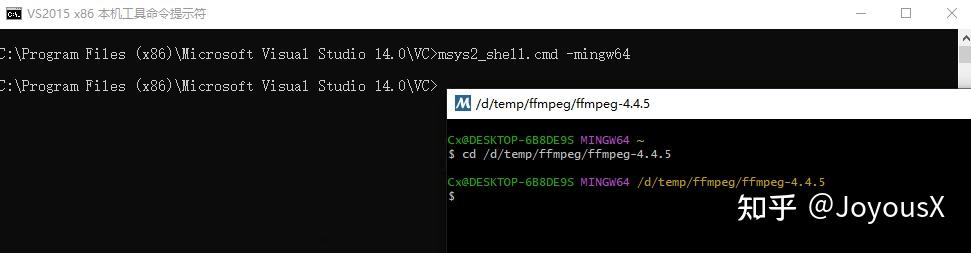 Win - 编译 ffmpeg （Msys2 + MSVC） - 知乎